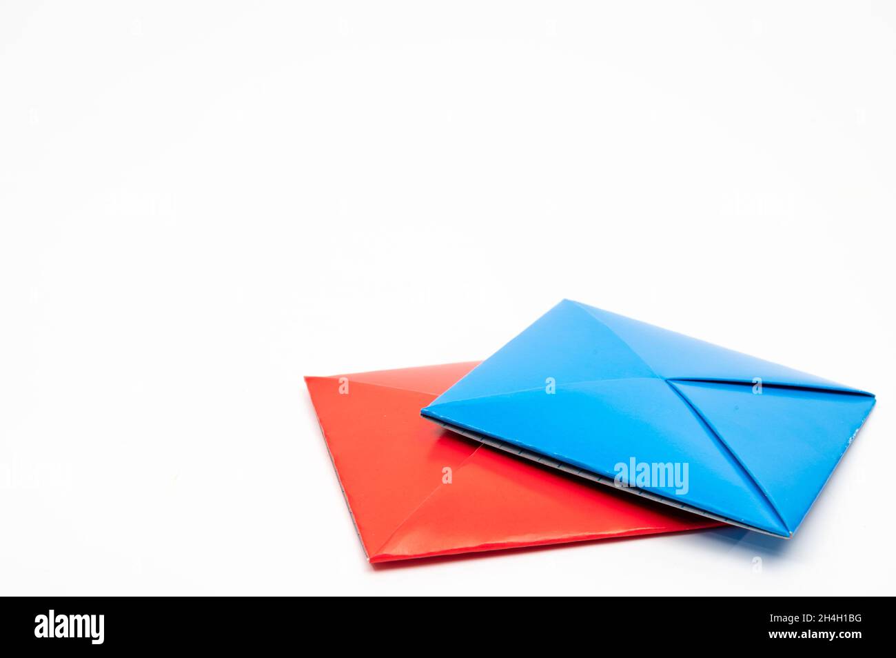 Ttakji, a traditional Korean game. Isolated on white background Stock ...