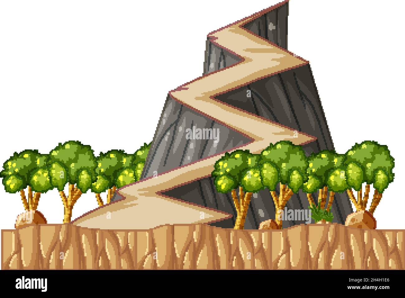 Platform Game Objects and Elements illustration Stock Vector Image ...