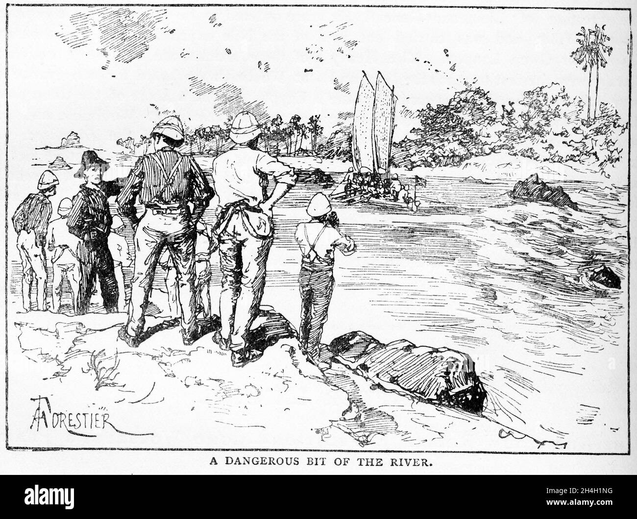 Engraving of the Nile Expedition in Egypt, undertaken by Field Marshal ...