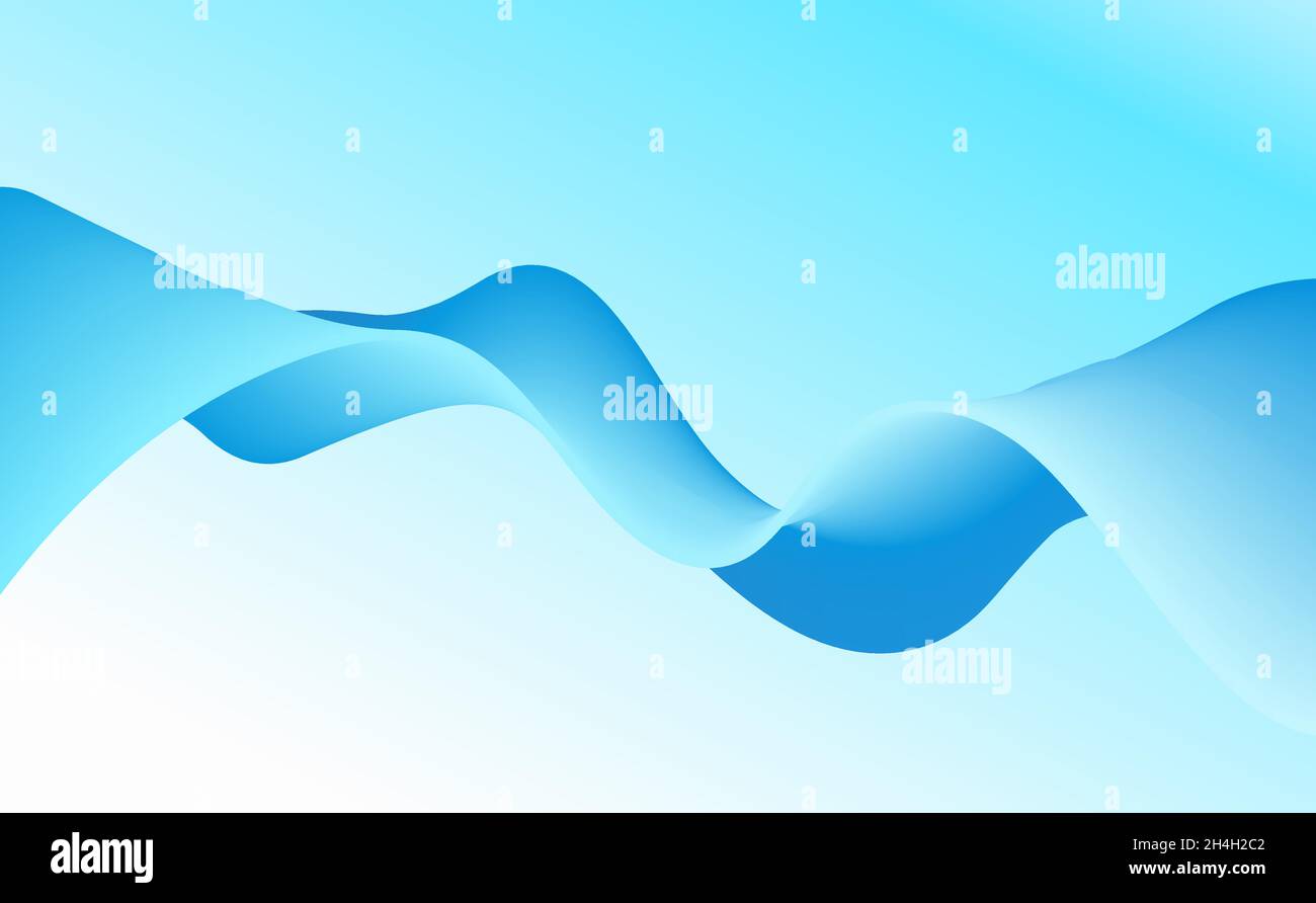 Vector abstract colorful flowing wave lines background. Design element ...