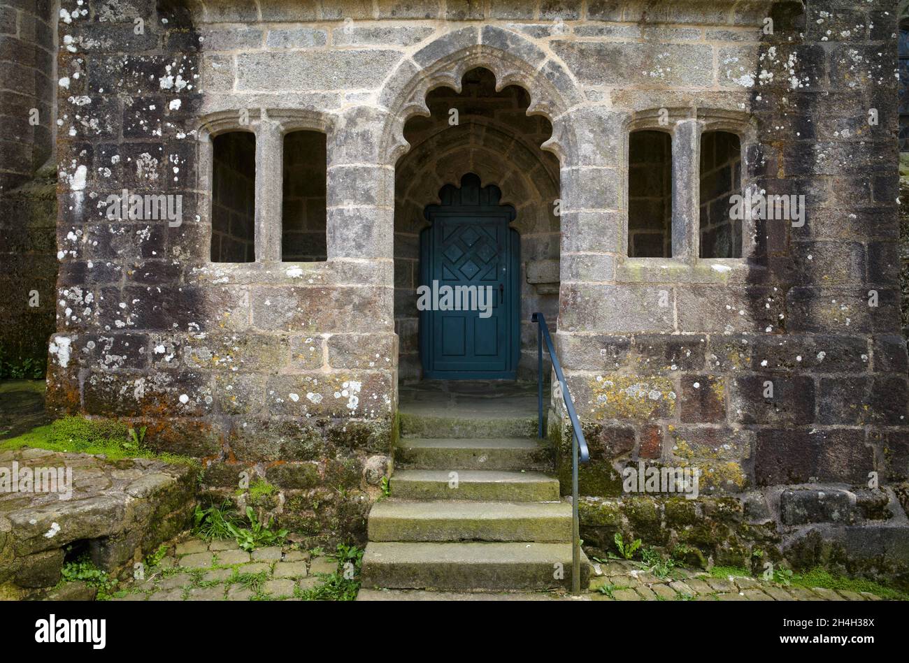 Sacristy of the Church of Saint-Ronan, Locronan (Lokorn), Finistere ...