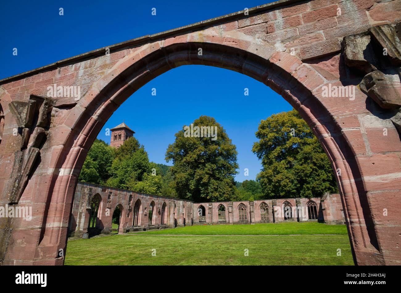 Former monastery complex of St. Peter and Paul, Hirsau Monastery, Black ...