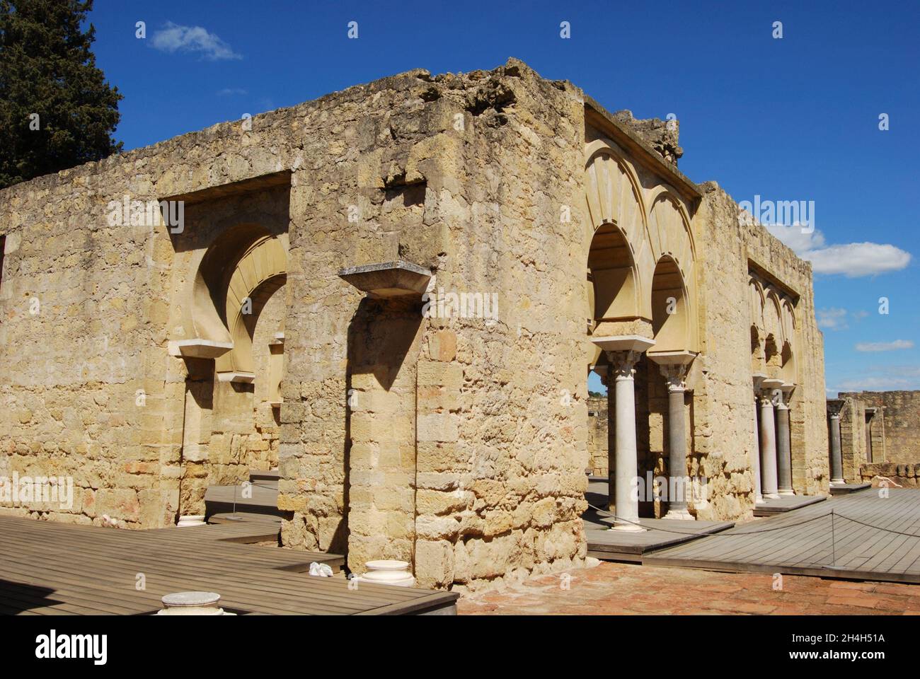 Upper basilica building (Dar al-Jund), Medina Azahara (Madinat al-Zahra ...