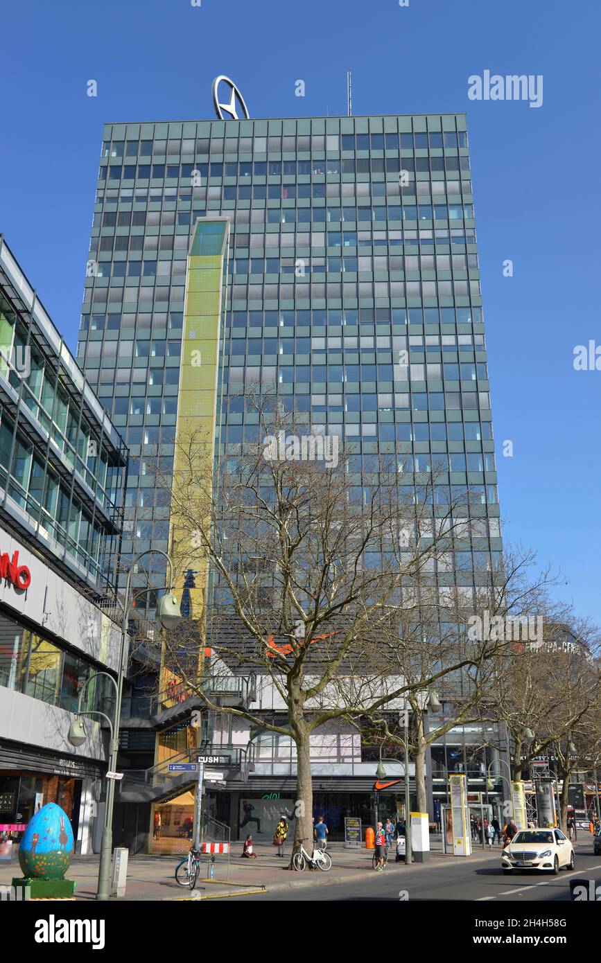 Europa center shopping mall breitscheidplatz hi-res stock photography ...