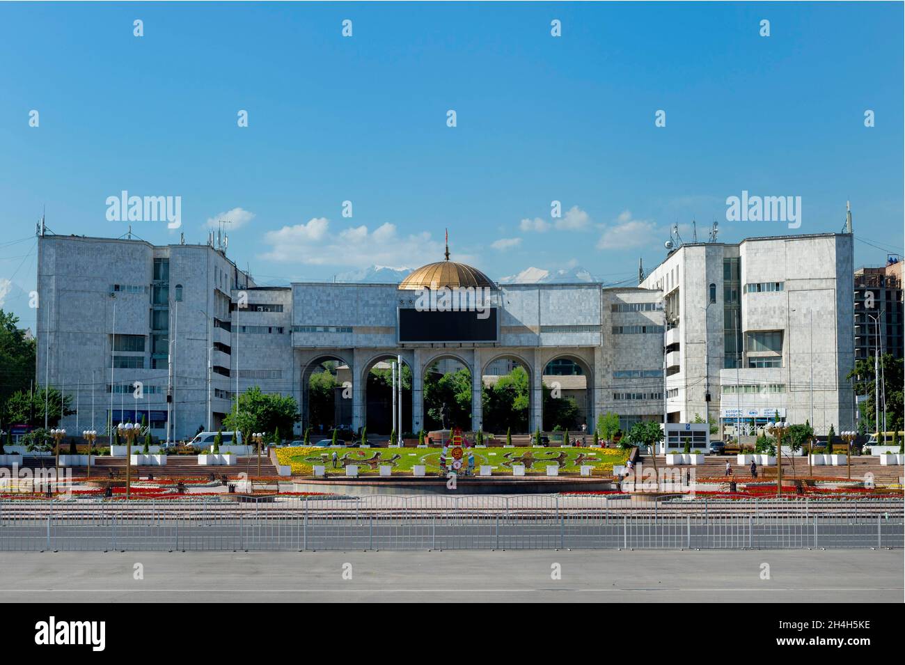 Ala-Too Square, Bishkek, Kyrgyzstan, Central Asia Stock Photo - Alamy