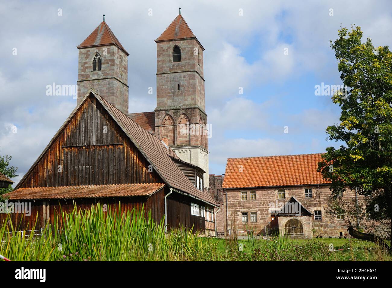 St. Mary's Monastery Church, Court Pond Barn, Open-Air Museum ...