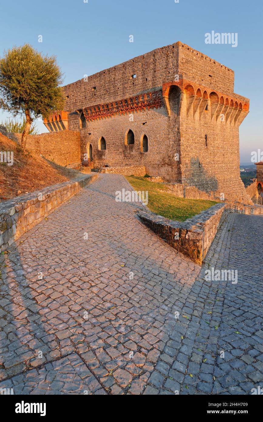 Castle of Ourem, Ourem, district Santarem, region Centro, Portugal ...