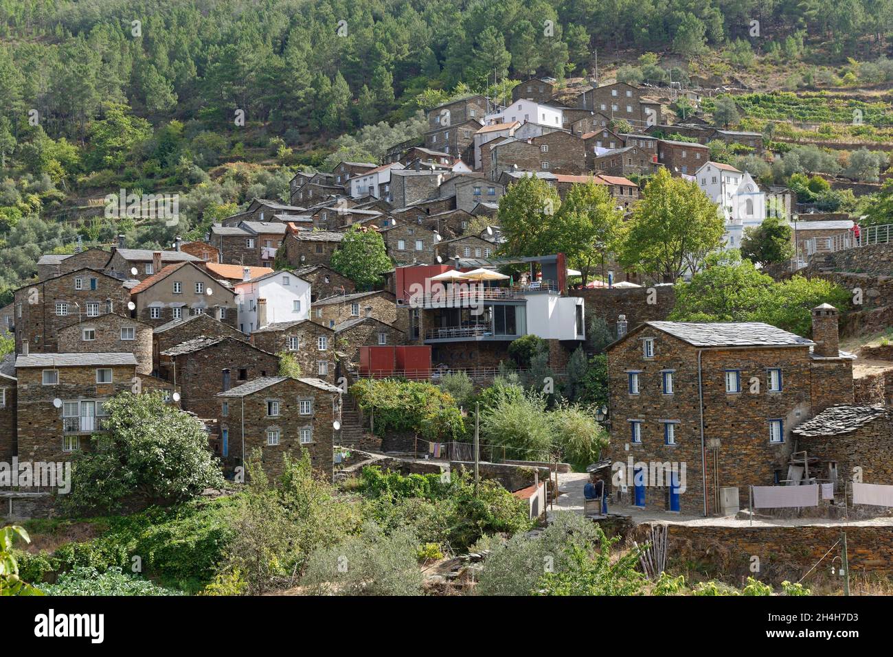 Slate Village Piadao, Serra da Estrela, Regiao do Centro, Portugal ...