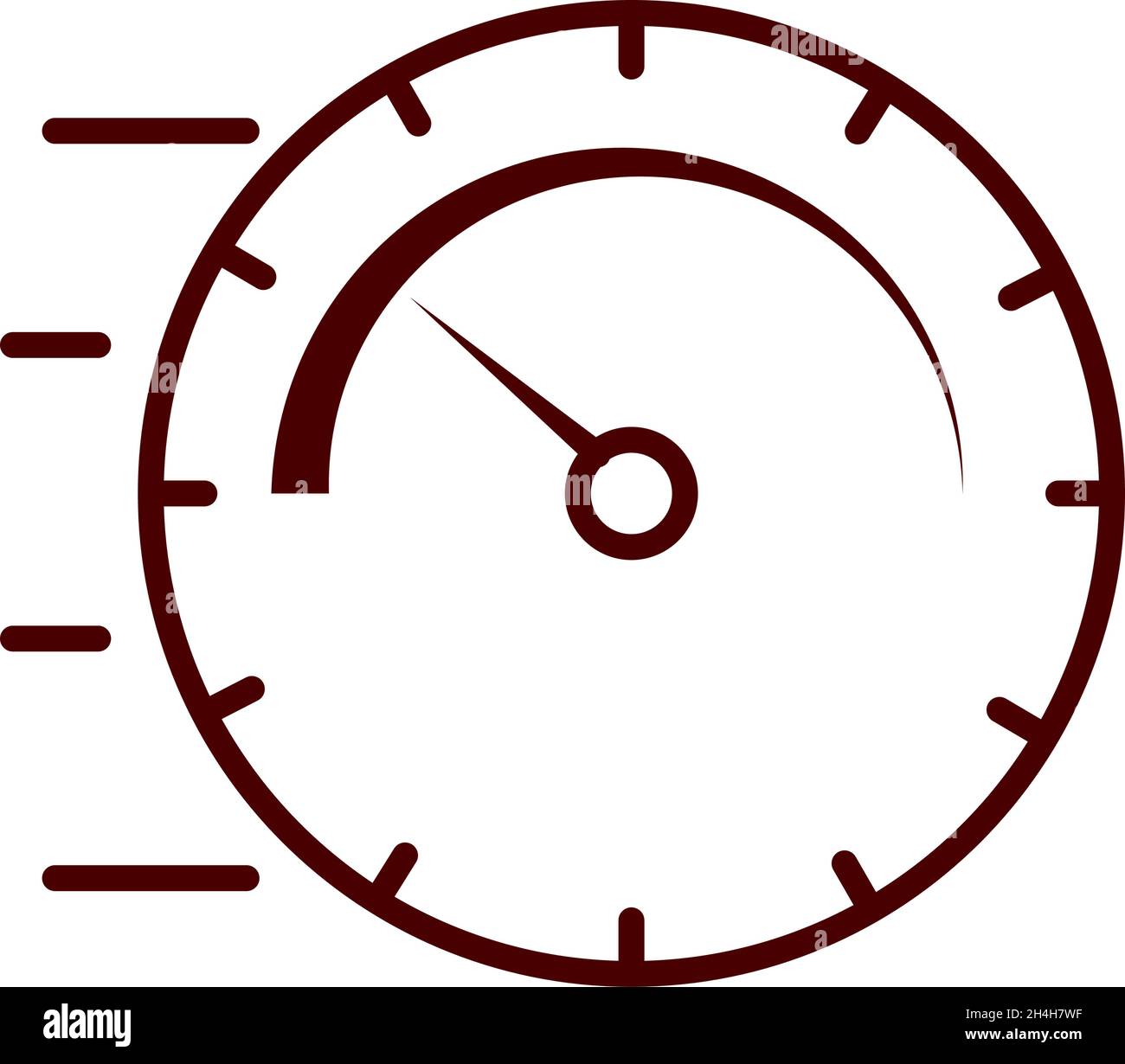 fast time icon on white background Stock Vector Image & Art - Alamy