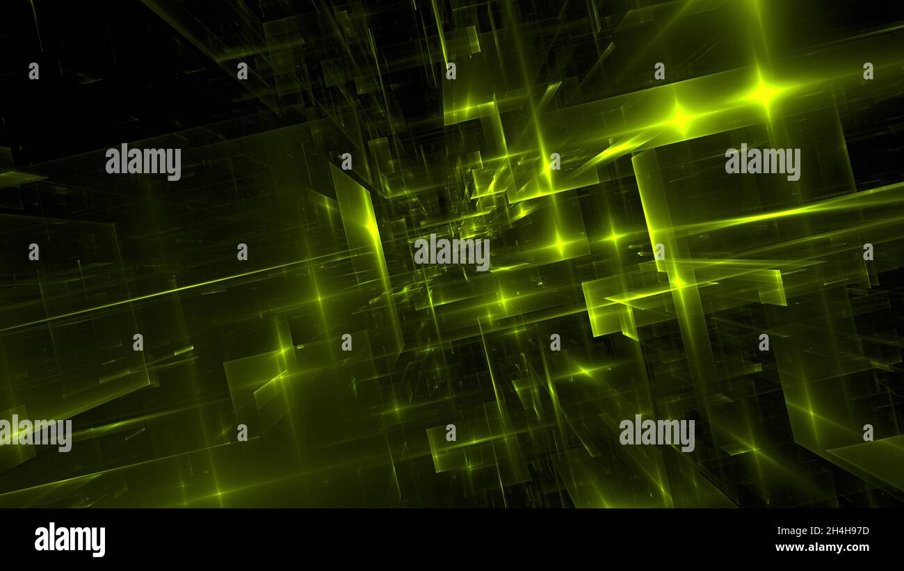 Cyberspace matrix parallel world, another reality digital world ...