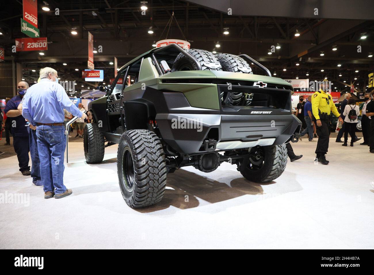 Las Vegas, NV, USA. 2nd Nov, 2021. Chevy Beast Concept at a public ...