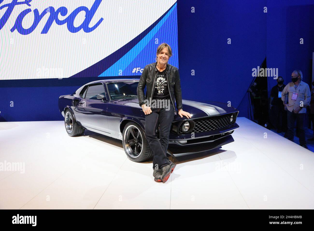 Las Vegas, NV, USA. 2nd Nov, 2021. Keith Urban and his restored 1969 ...