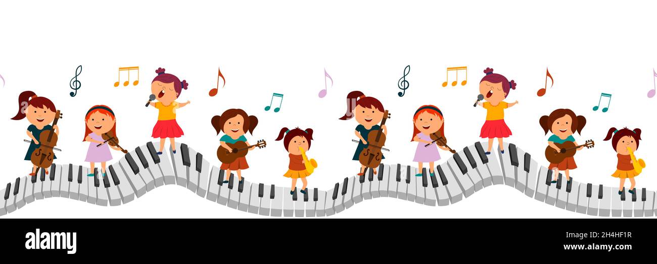 Musical Instruments Border