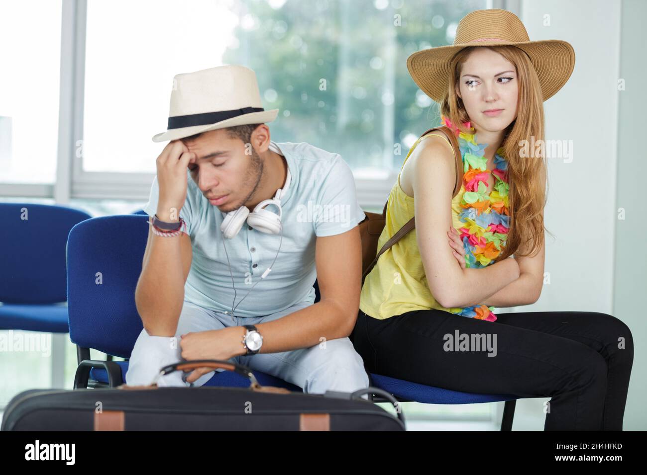 Frustrated passenger hi-res stock photography and images - Alamy
