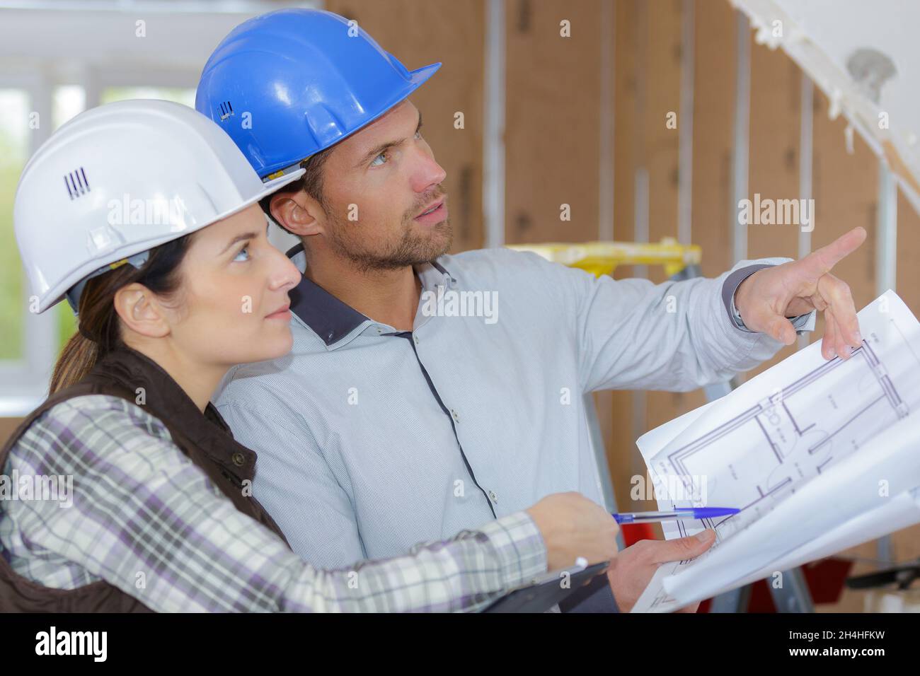 Checking plan hi-res stock photography and images - Alamy