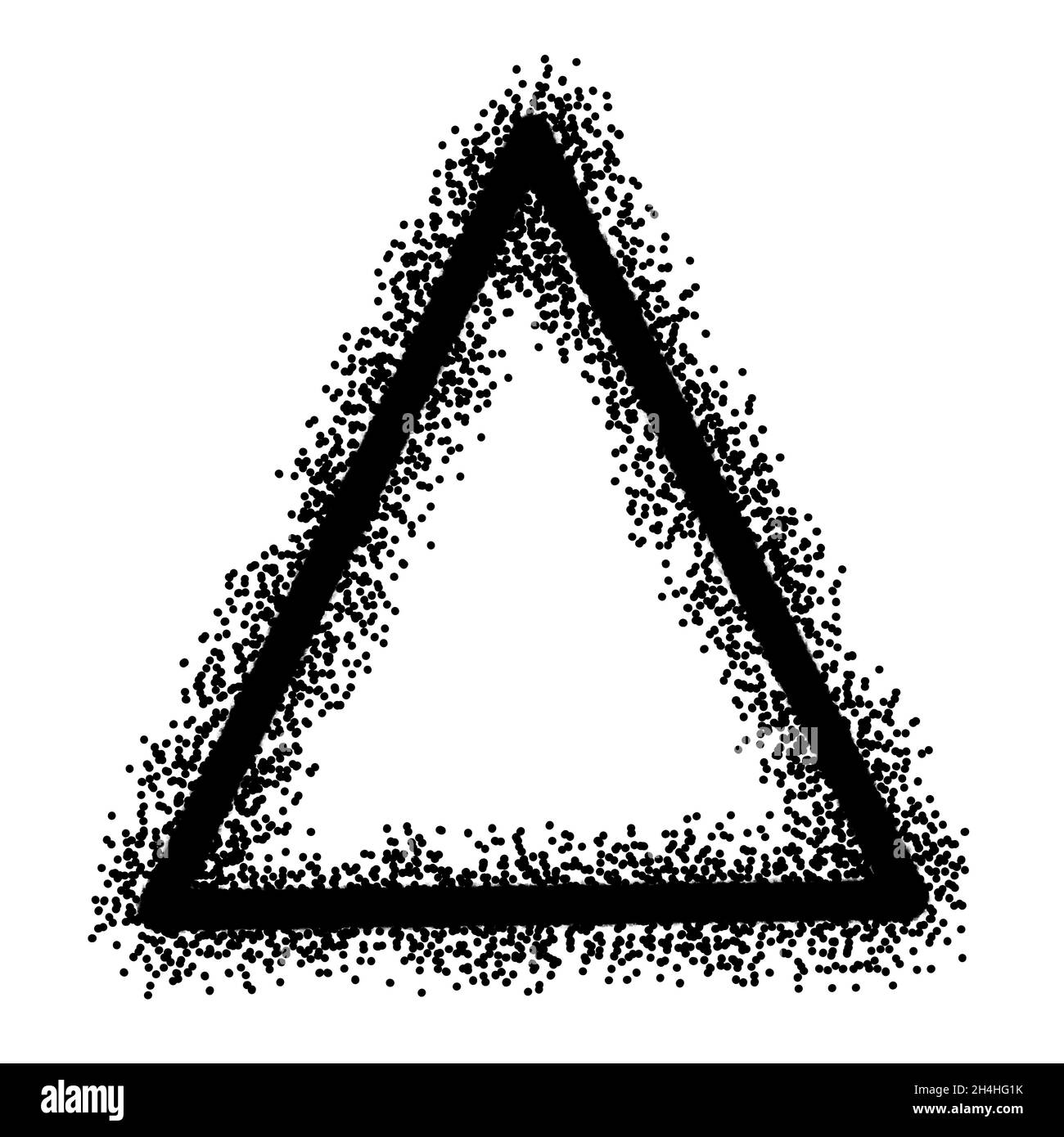 Doodle abstract dots triangle for fabrics and textiles Stock Photo - Alamy