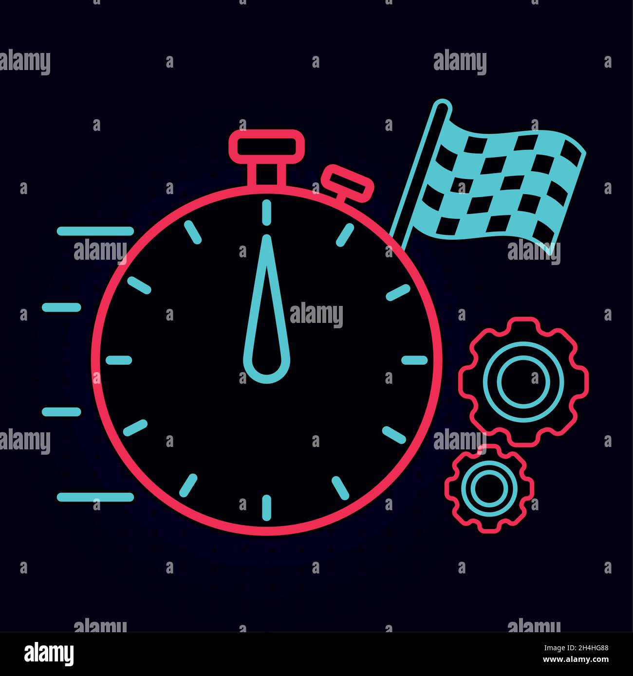 Speedmeter Stock Vector Images - Alamy