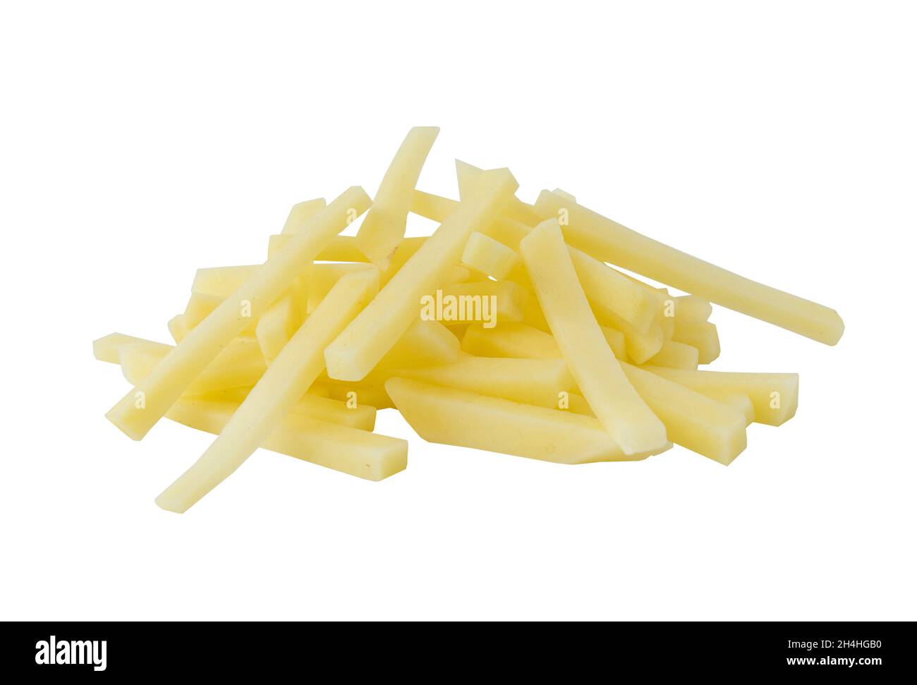 Heap raw french fries hi-res stock photography and images - Alamy