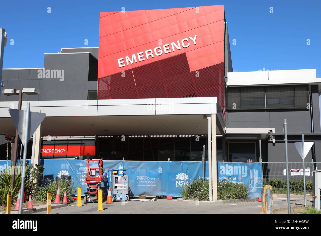Hornsby Ku-ring-gai Hospital, Palmerston Road, Hornsby NSW 2077 Stock ...