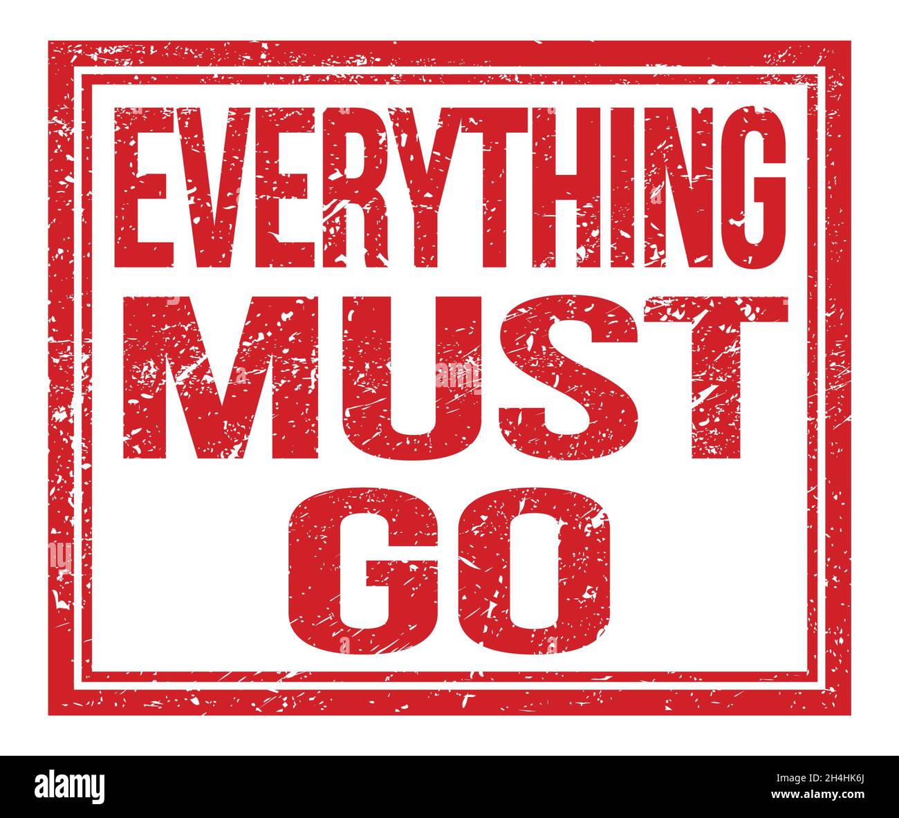 Everything must go Cut Out Stock Images & Pictures - Alamy