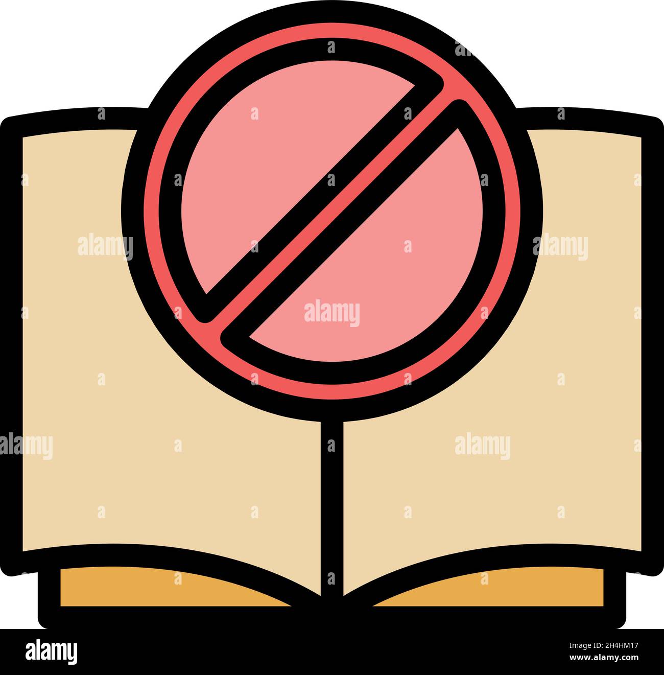 Driving rules icon. Outline driving rules vector icon color flat ...