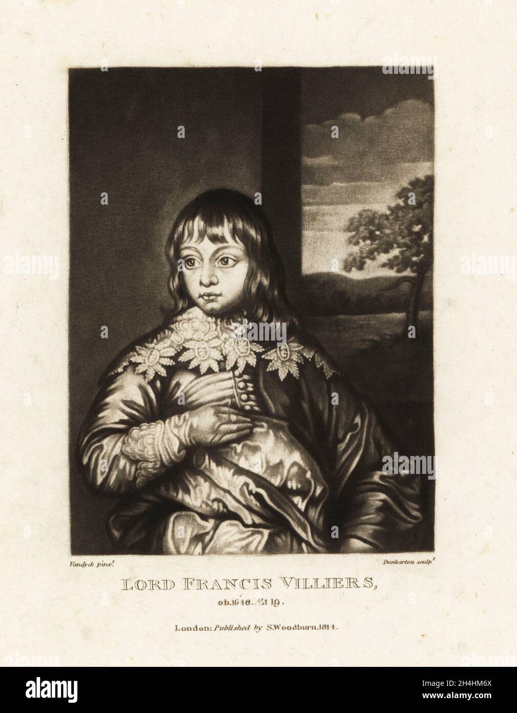 Lord Francis Villiers, died 1648 aged 19. Son of George Villiers, 1st ...