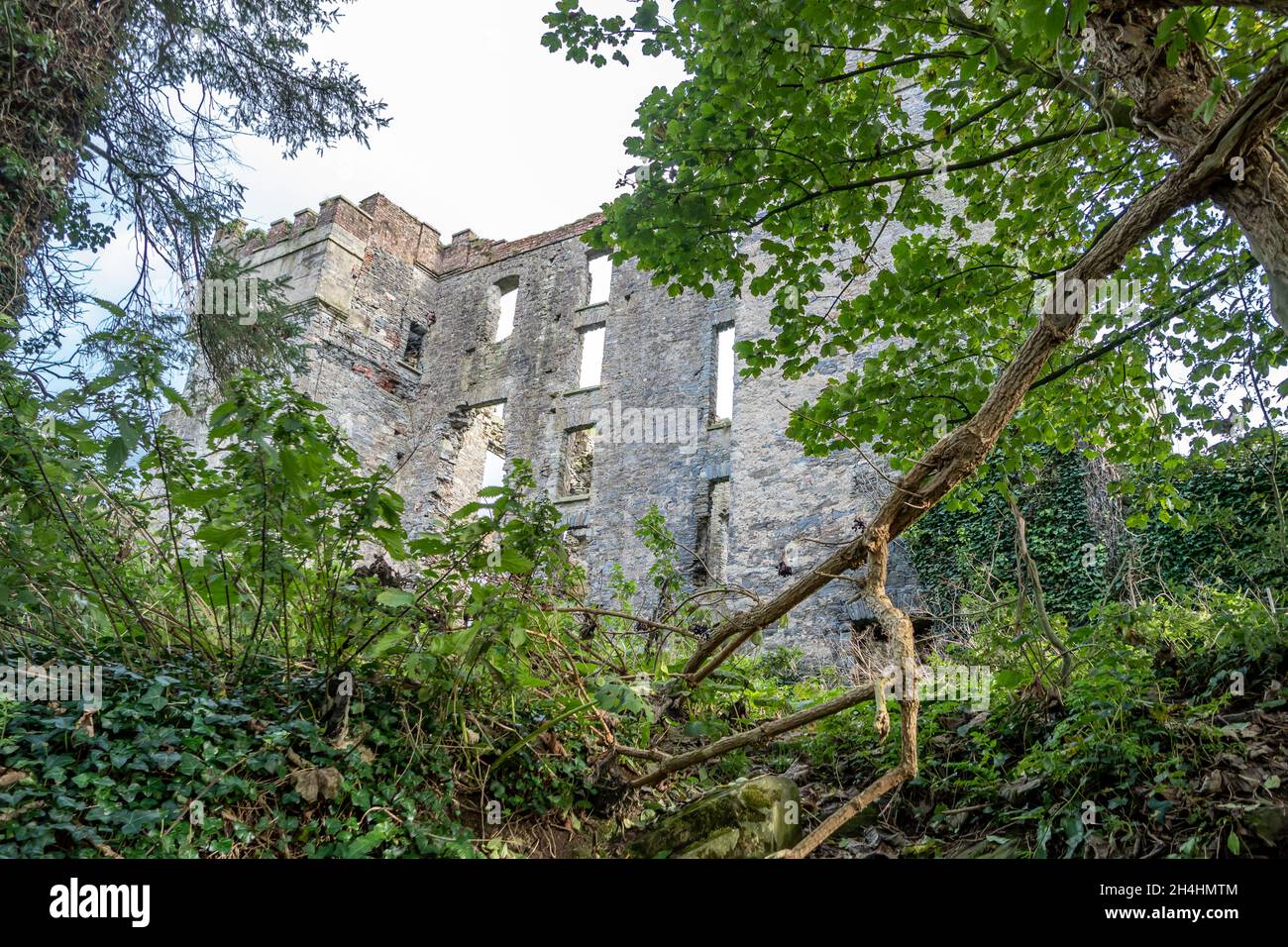 The remains of Raphoe castle in County Donegal - Ireland Stock Photo ...