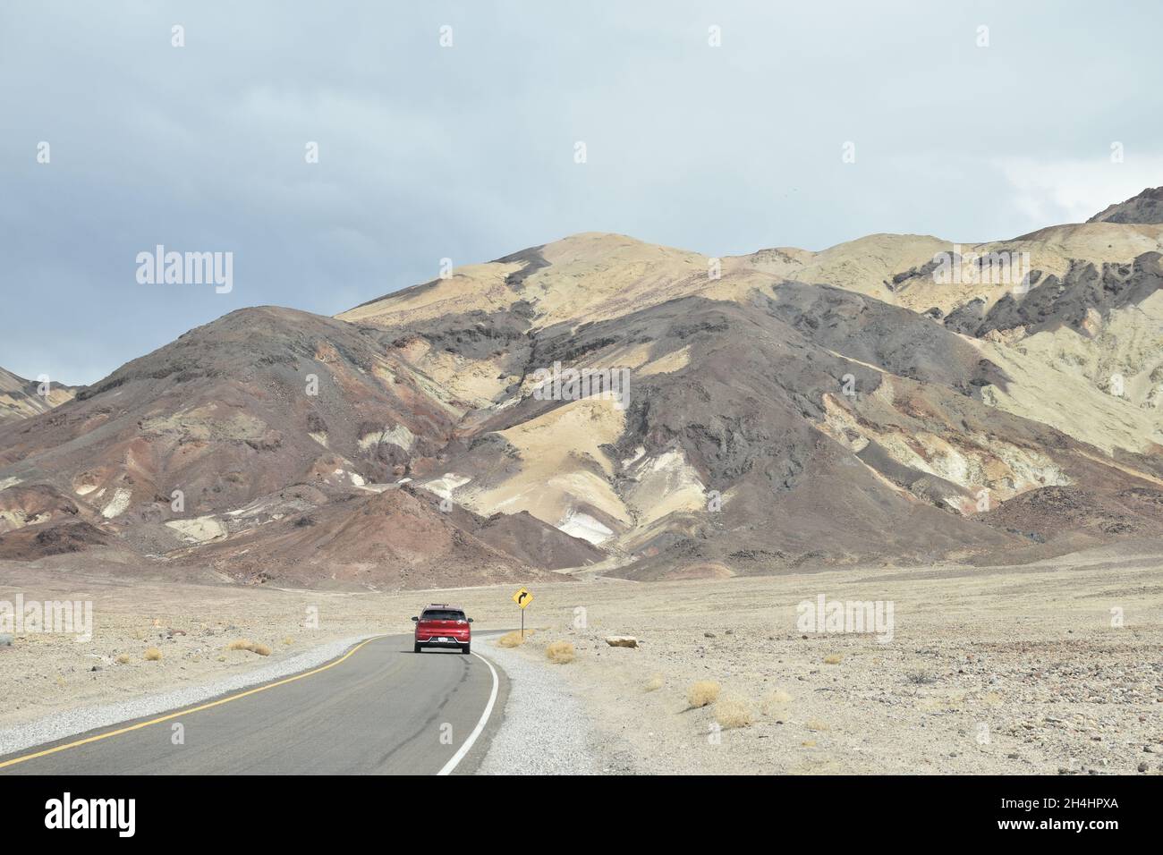 Artists' Drive, Death Valley National Park, California, United States ...