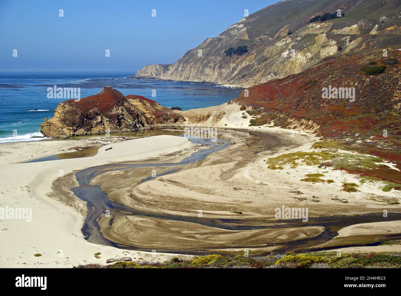 Big sur river california hi-res stock photography and images - Alamy