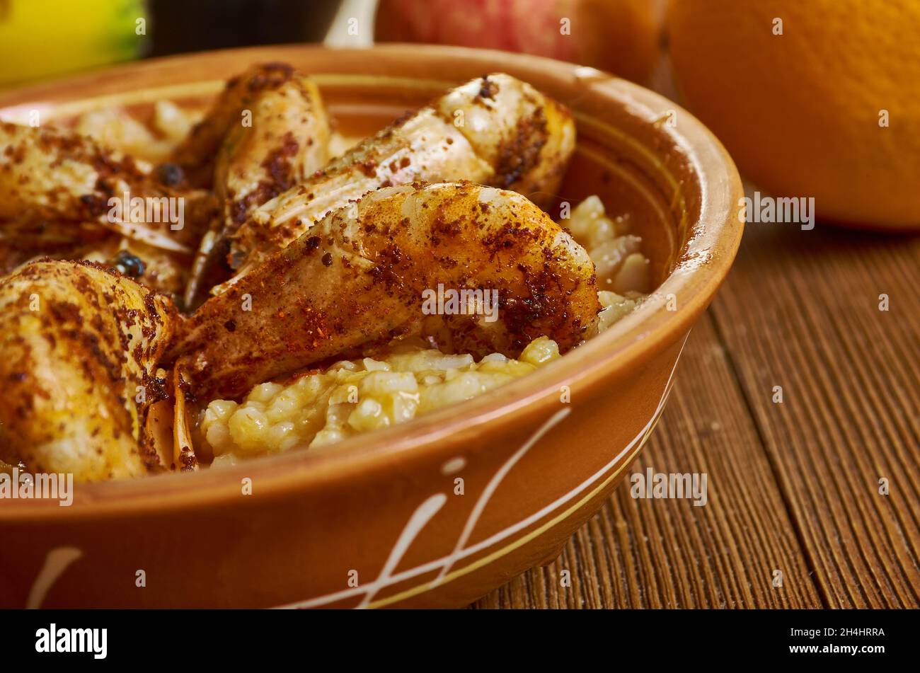 Sudado de langostinos - traditional seafood dish originating from Peru ...