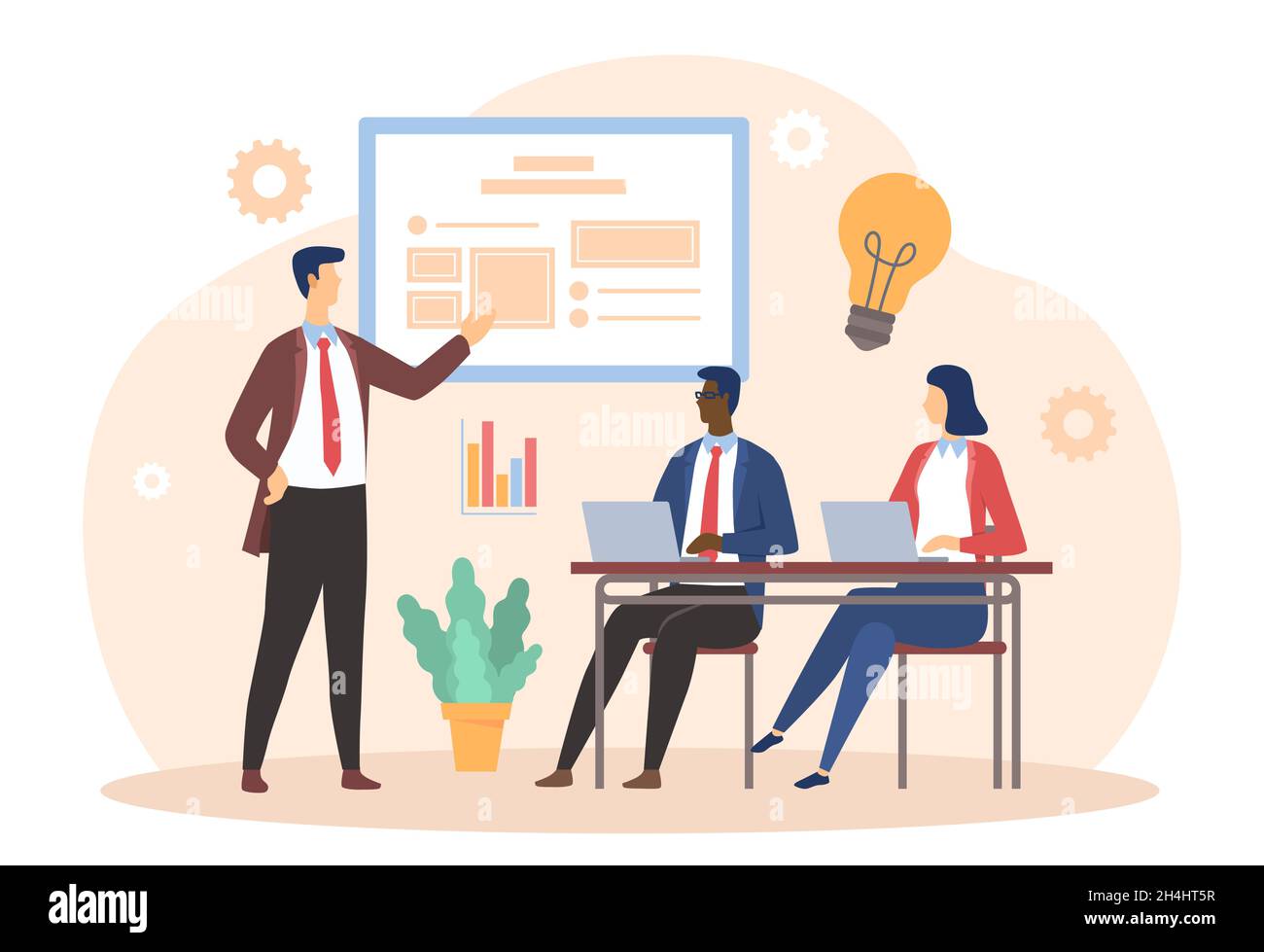 Business team concept Stock Vector Image & Art - Alamy