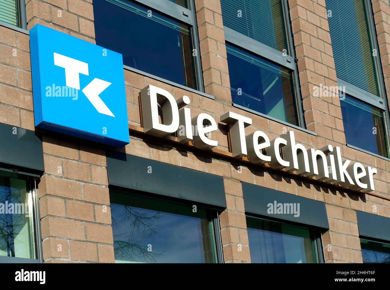Health insurance TK Die Techniker in Berlin Stock Photo - Alamy