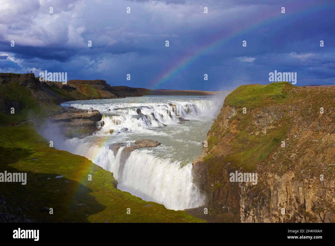 Cascade de gullfoss, islande hi-res stock photography and images - Alamy