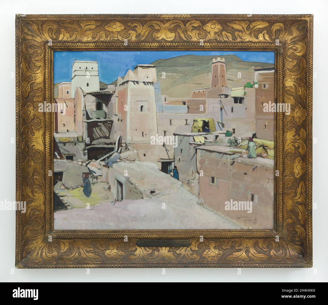 Jewish quarter (mellah) in the Moroccan village of Ighil'n'Ogho ...