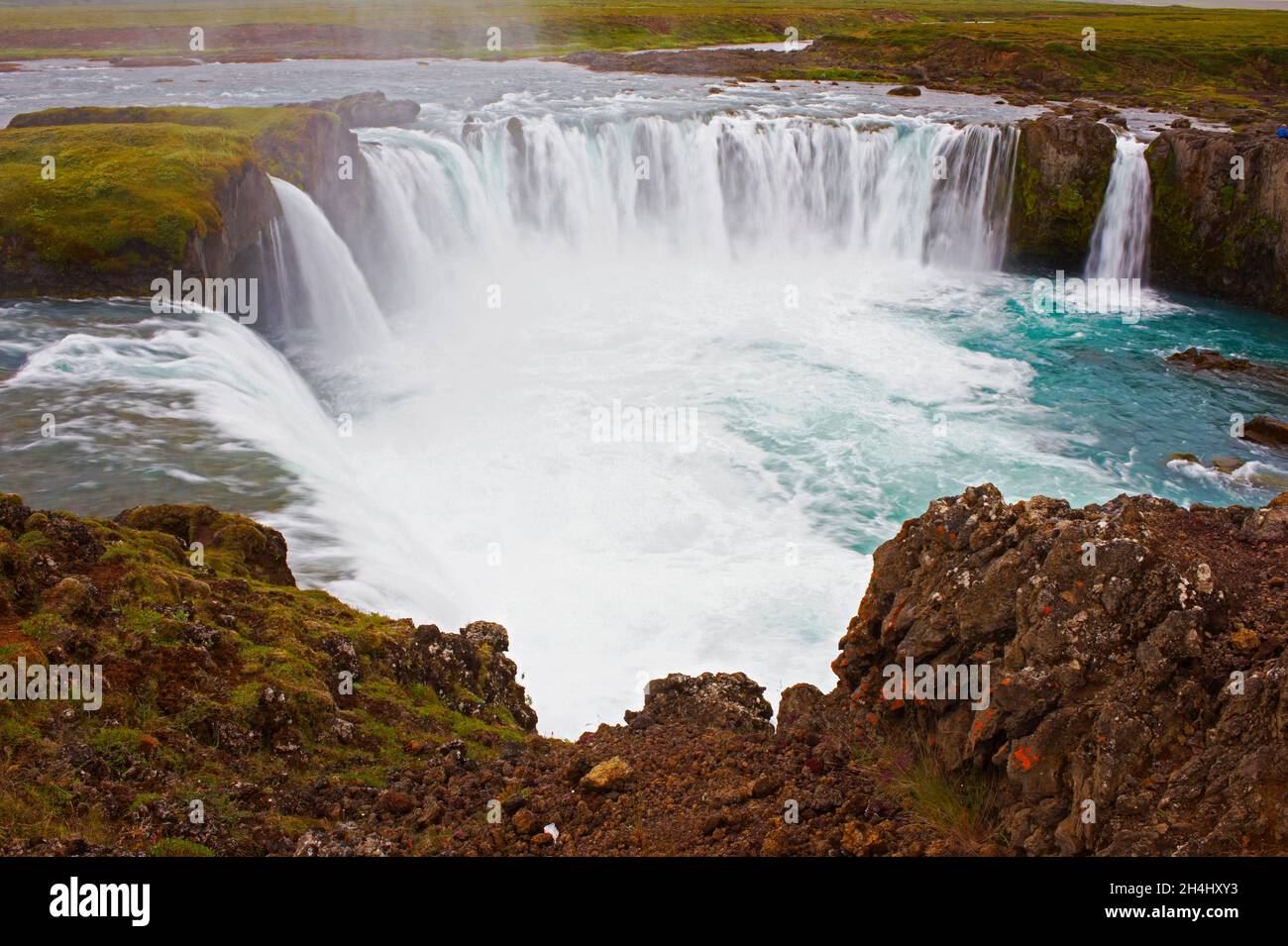 Waterfall destination godafoss cascade hi-res stock photography and ...