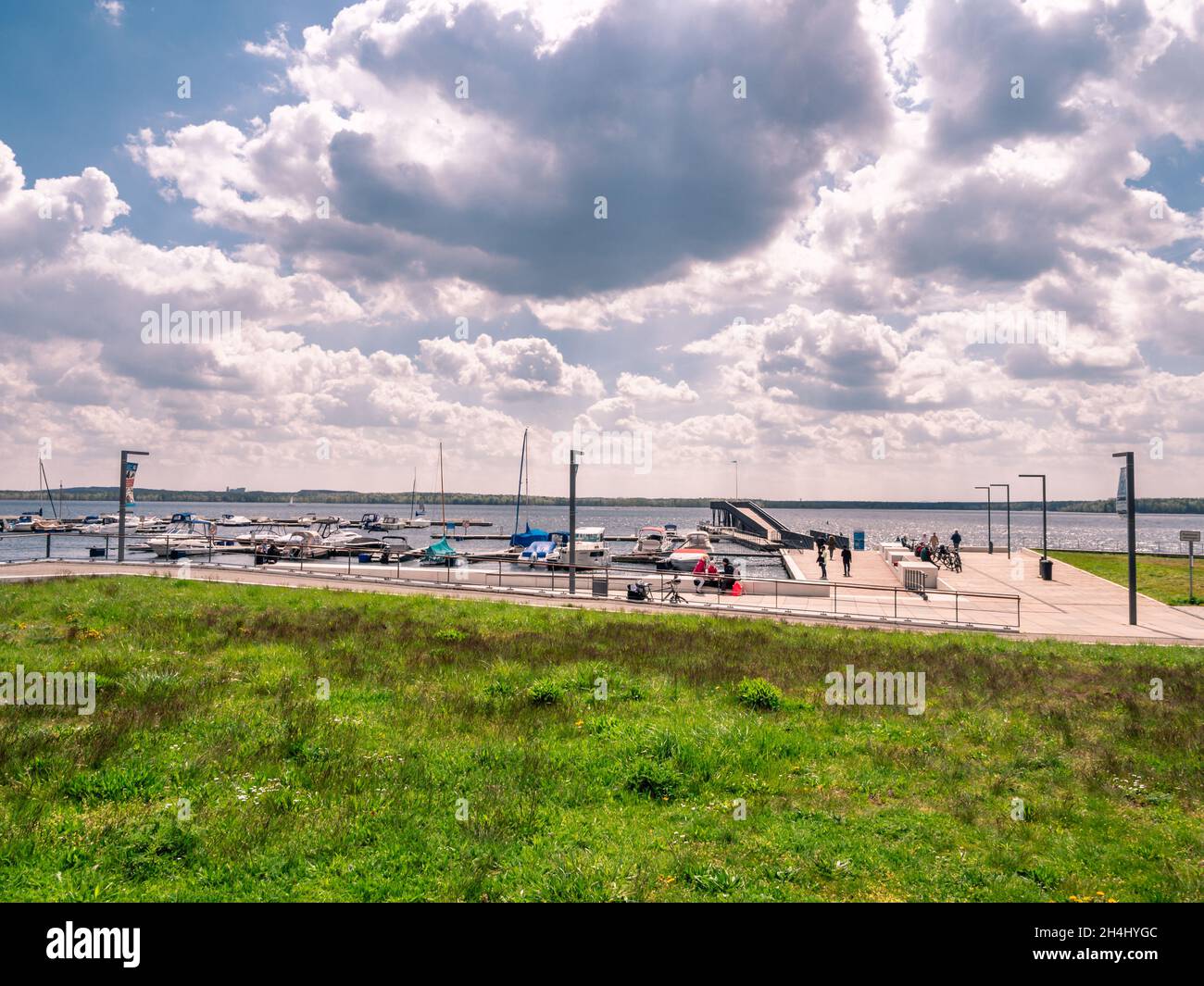 Senftenberg city harbor hi-res stock photography and images - Alamy