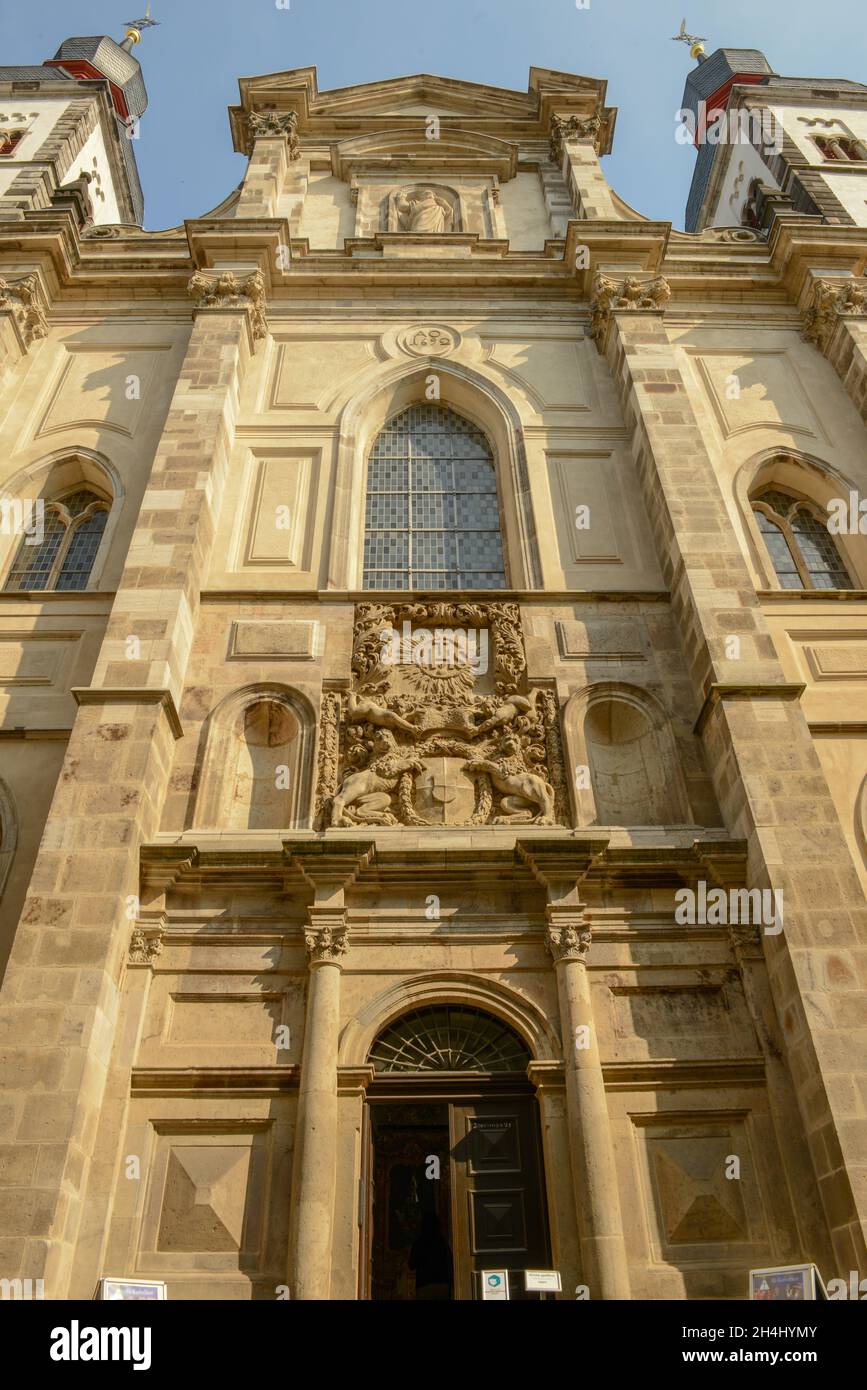 View at the Jesus church of Bonn on Germany Stock Photo - Alamy