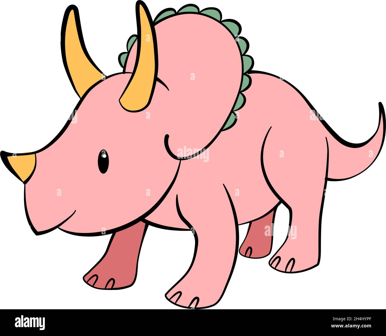 Triceratops Illustration