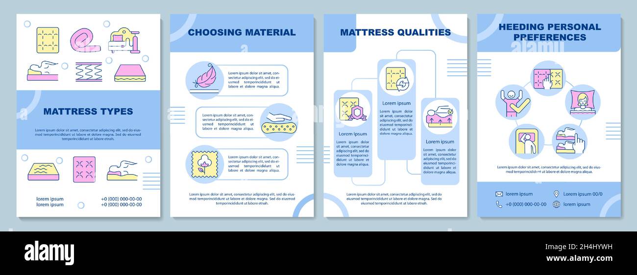 Mattress flyer Stock Vector Images - Alamy