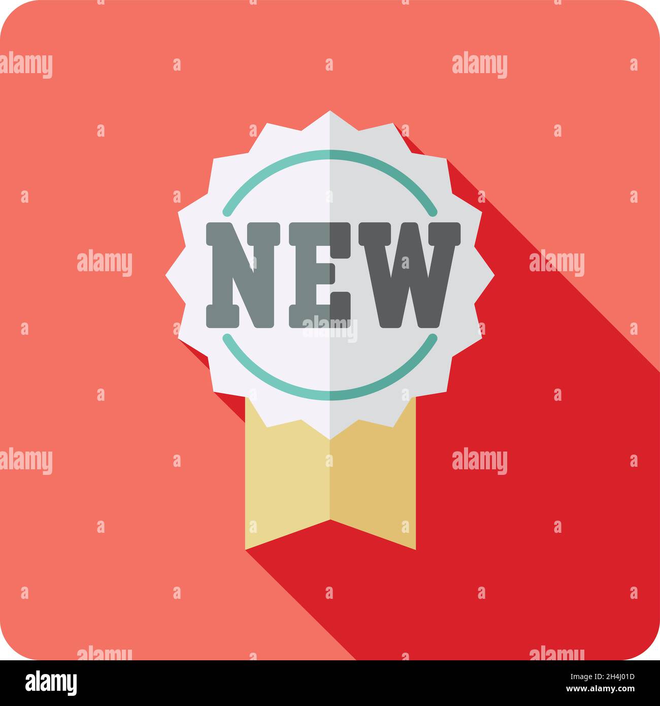 New Tag And Ribbons icon. E-commerce sign. Graph symbol for your web ...