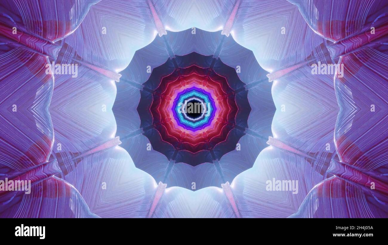 Abstract 4k render neon circle hi-res stock photography and images - Alamy