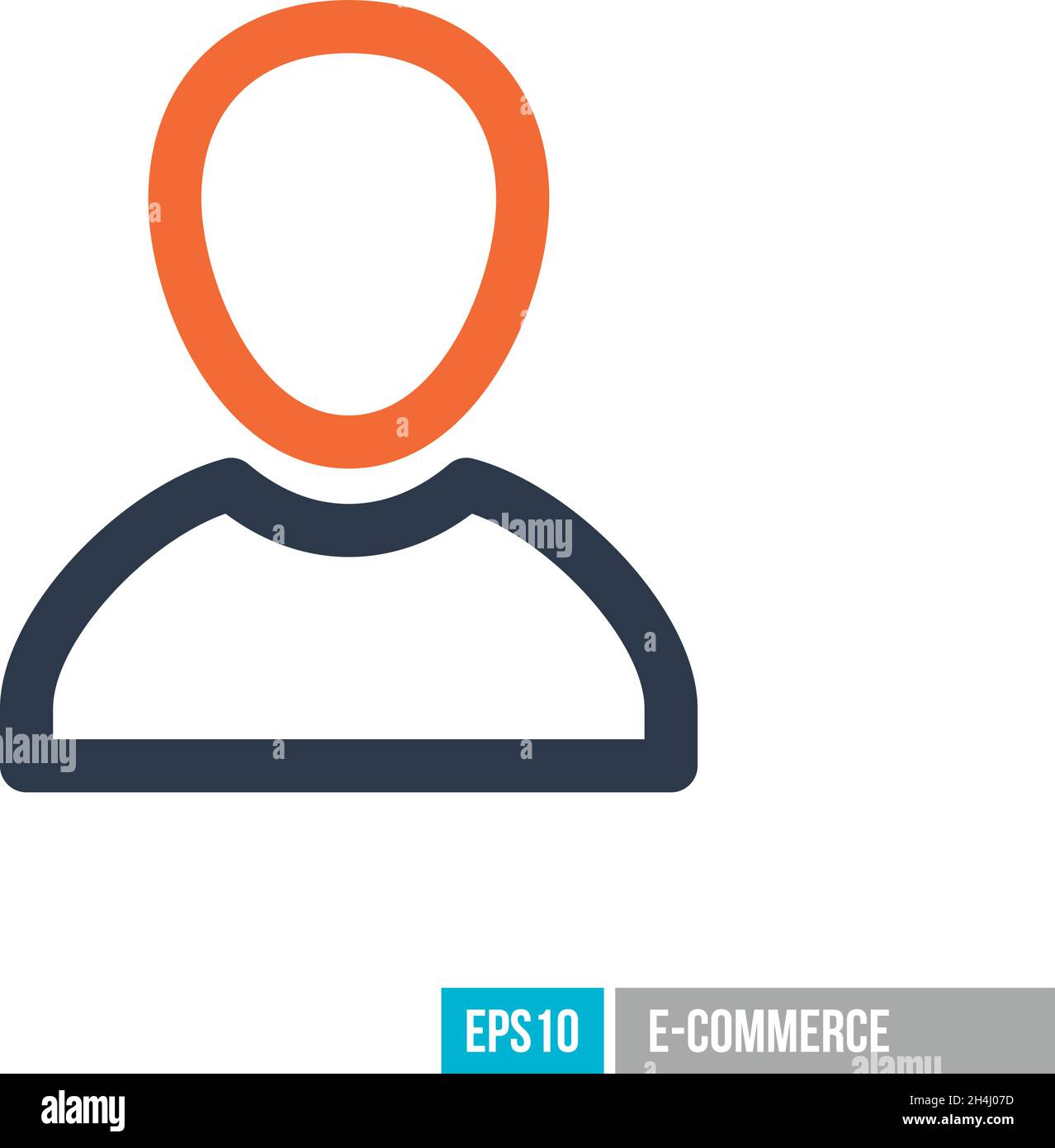 User icon. E-commerce sign. Graph symbol for your web site design, logo ...