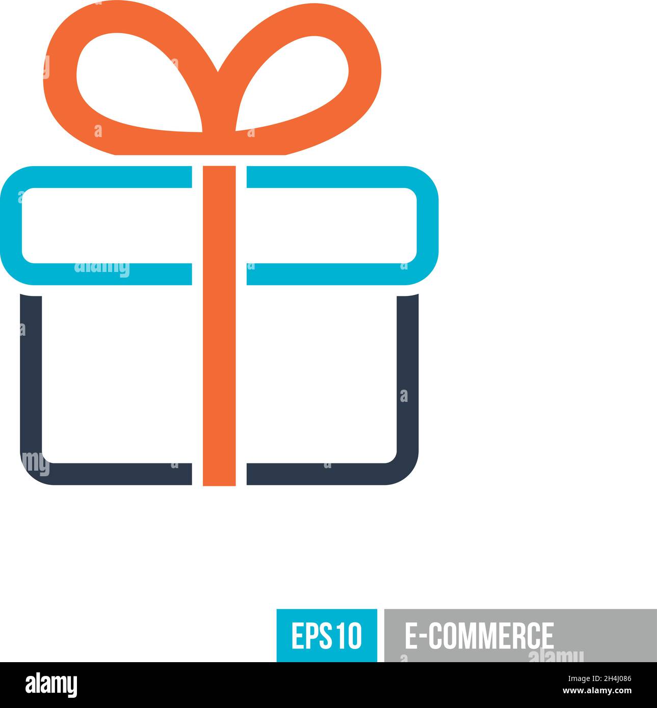 Gift icon. E-commerce sign. Graph symbol for your web site design, logo ...