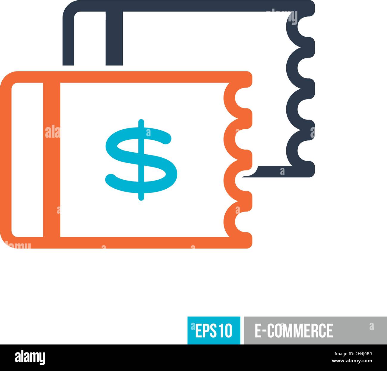 Discount coupon icon. E-commerce sign. Graph symbol for your web site ...