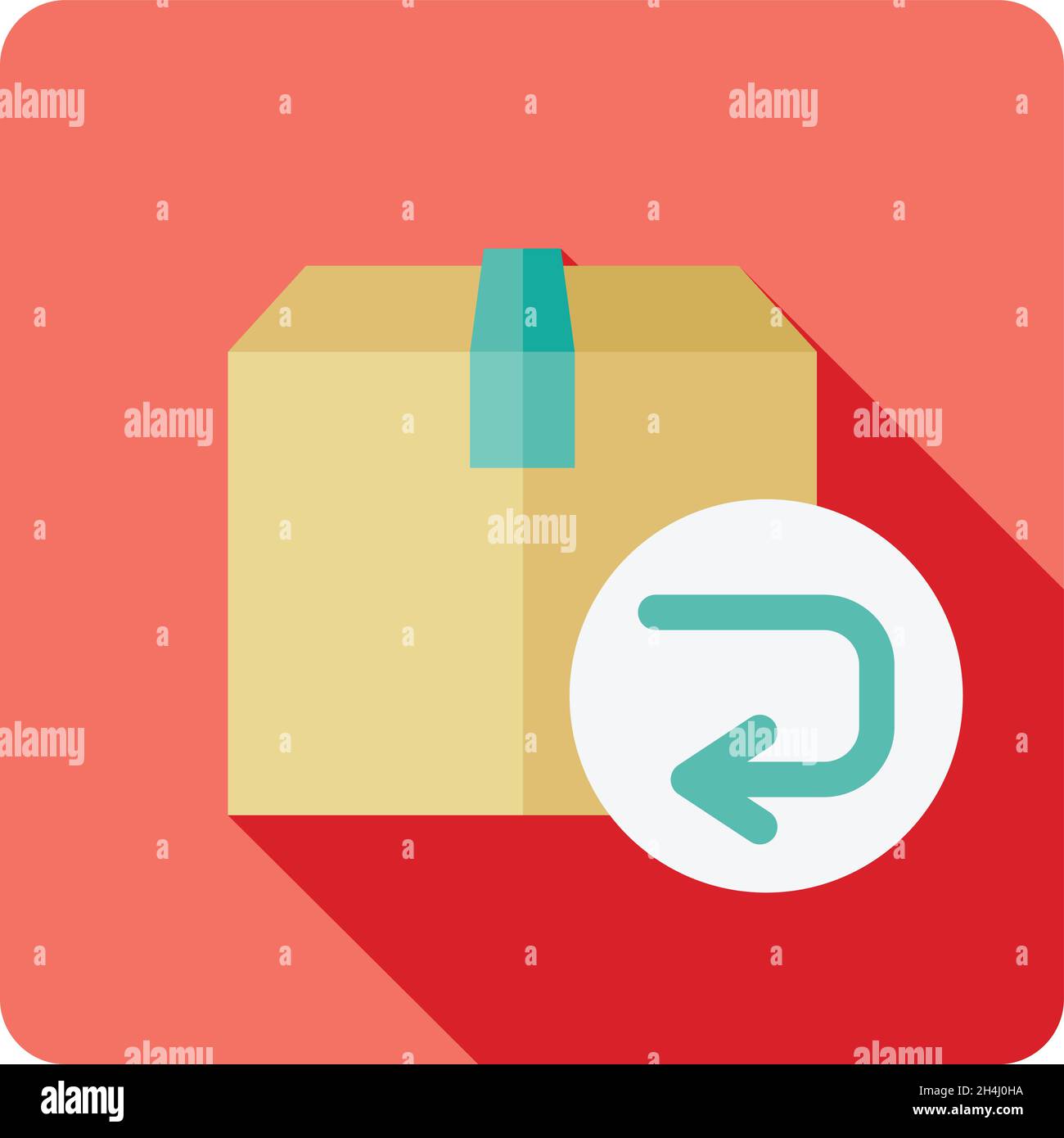 Return purchase icon. E-commerce sign. Graph symbol for your web site ...