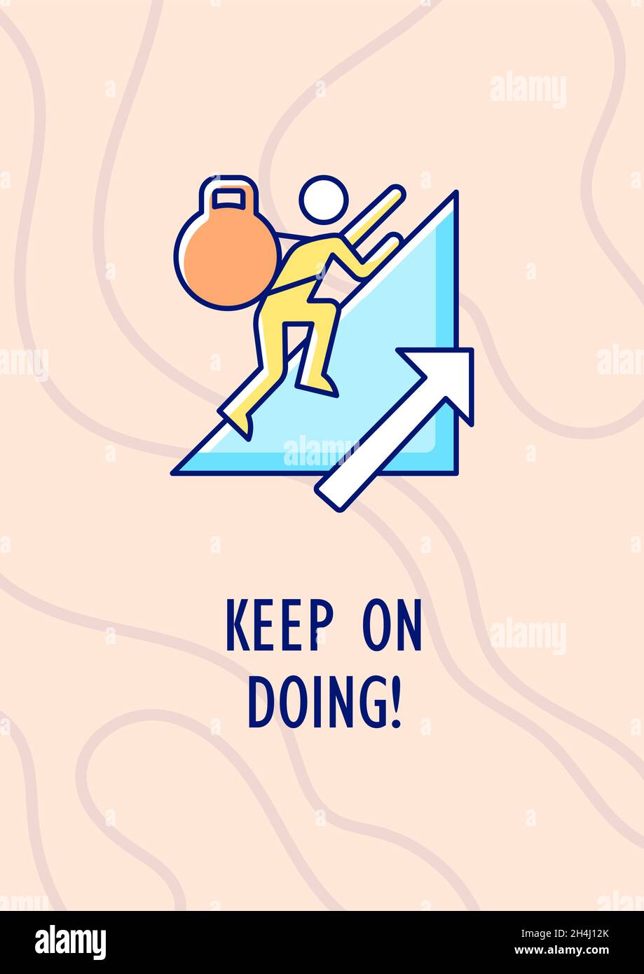 Keep going poster hi-res stock photography and images - Alamy