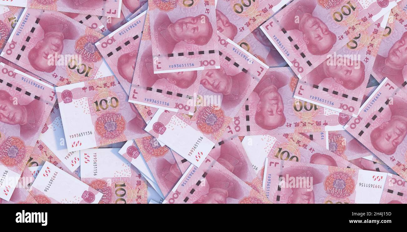 100 yuan note hi-res stock photography and images - Alamy