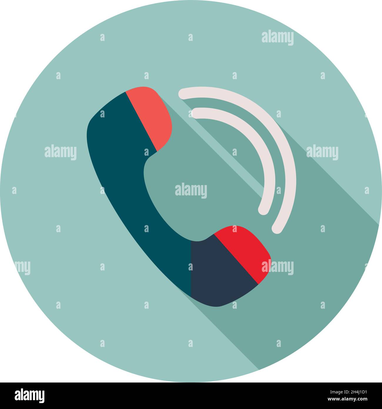 Phone handset icon. E-commerce sign. Graph symbol for your web site ...