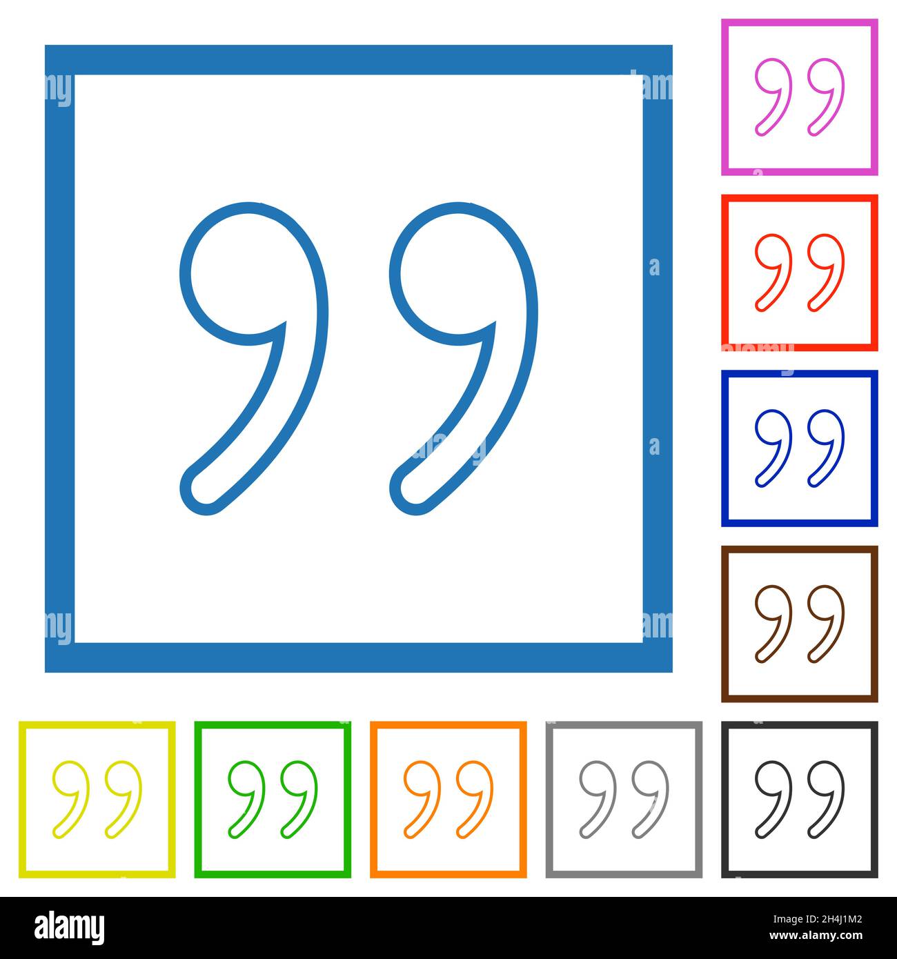 Double apostrophe hi-res stock photography and images - Alamy