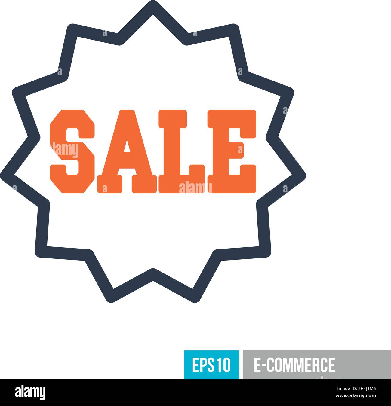 Sale tag icon. E-commerce sign. Graph symbol for your web site design ...